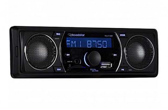 Rádio Roadstar com alto-falantes no painel frontal - Portal Revista ...