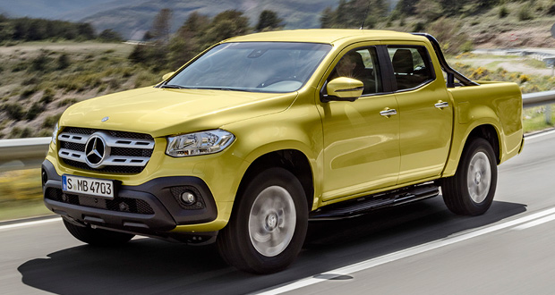 Mercedes revela as versões da sua pick-up que serão comercializadas na ...