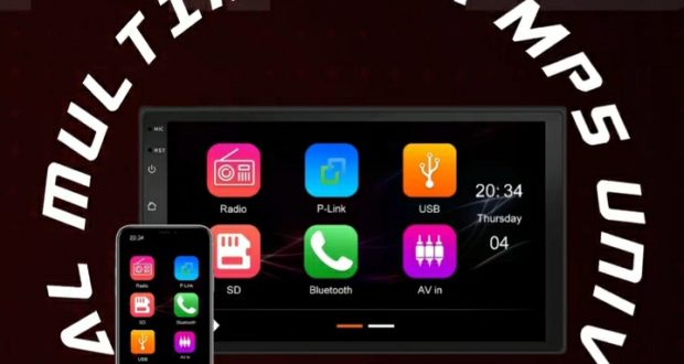 JR8 Imports lança multimídia MP5 Universal de 7 polegadas - Portal ...