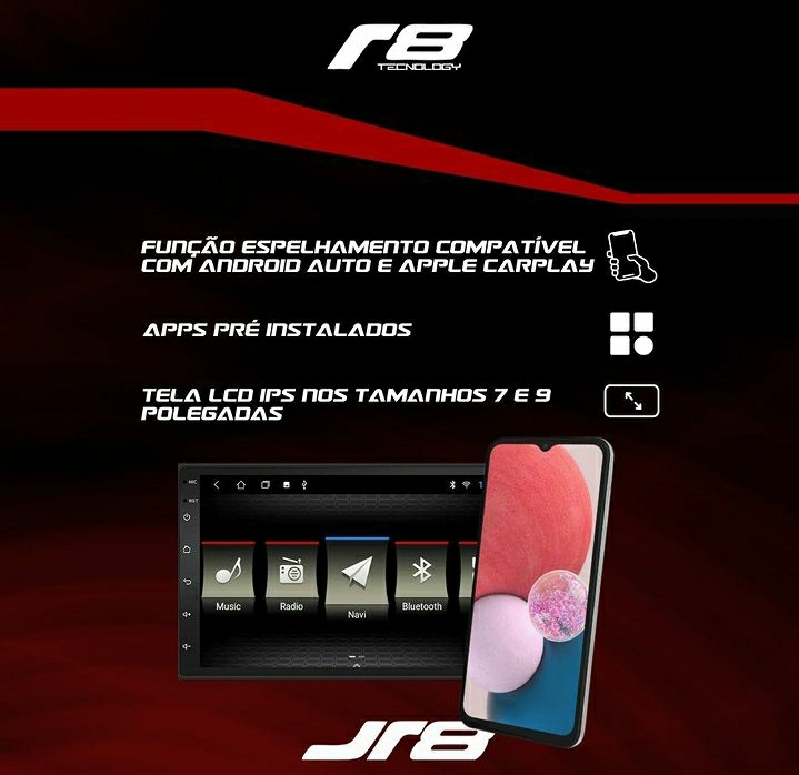 JR8 Imports lança central multimídia Diamond X - Portal Revista AutoMOTIVO