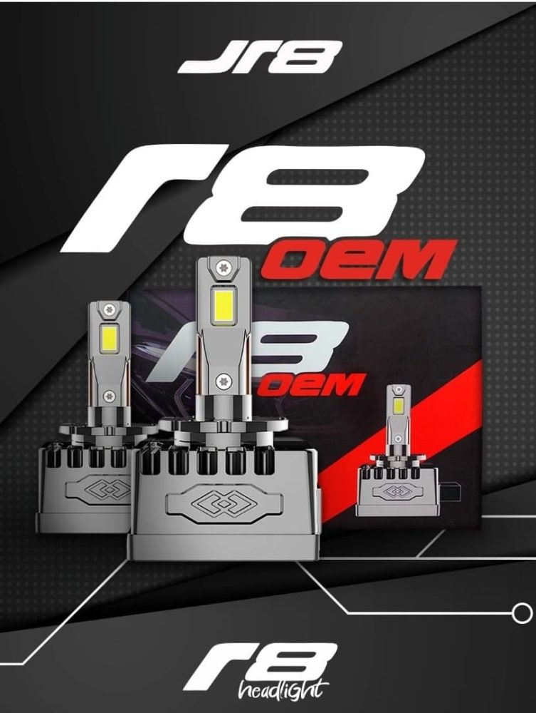 JR8 Imports lança LED OEM R8 com potência de 35 watts por lâmpada ...
