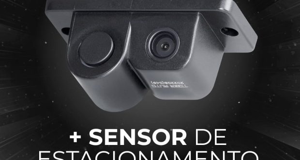 Tiger Auto destaca câmera de ré mais sensor de estacionamento acoplado ...