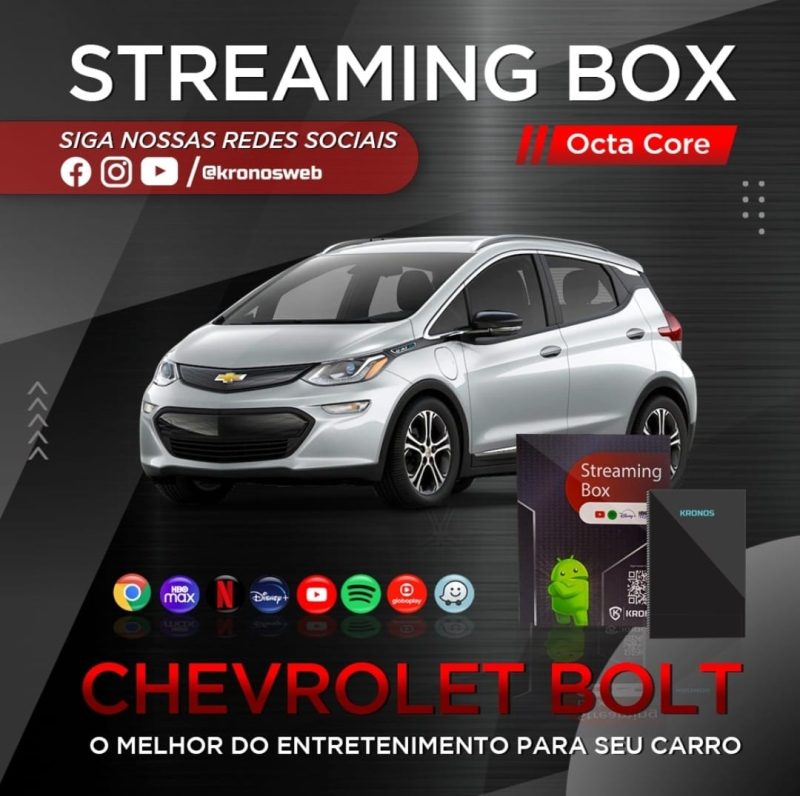 Kronos lança Streaming Box para elétrico Chevrolet Bolt - Portal ...