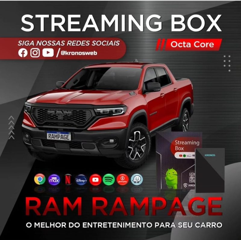 Kronos lança Streaming Box para Ram Rampage - Portal Revista AutoMOTIVO