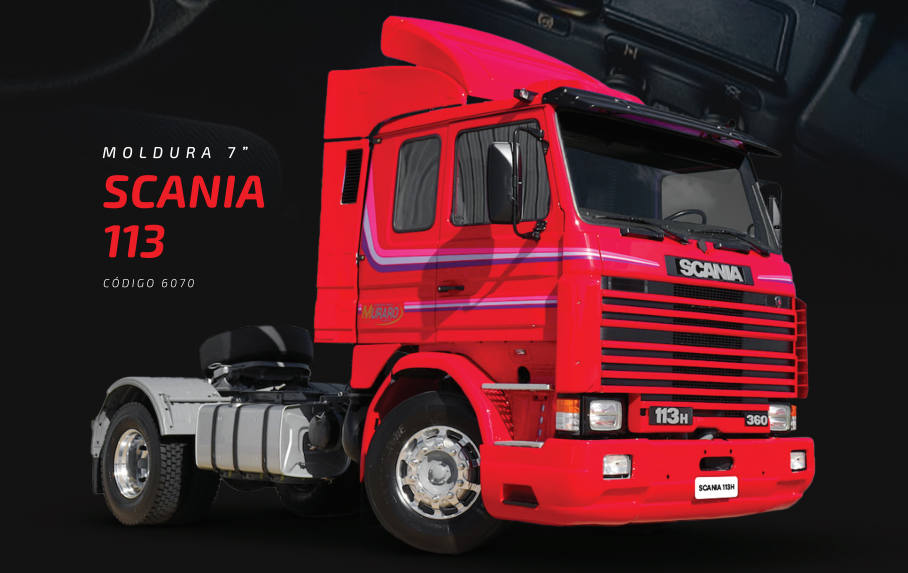 Fiamon lança moldura para linha de caminhões Scania 113 - Portal ...
